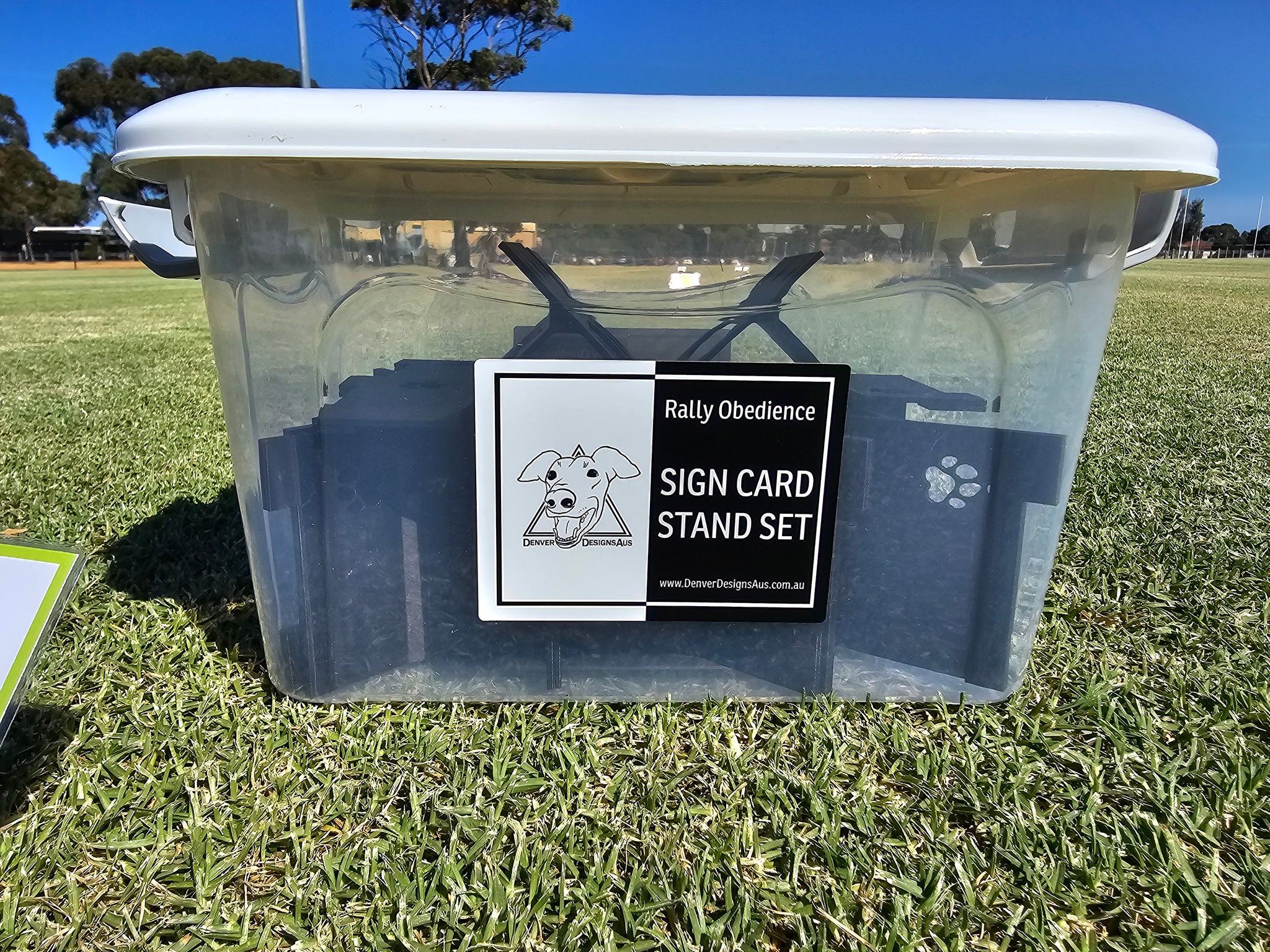 Rally Card Stand Set (Travel Sized) – Denver Designs Aus