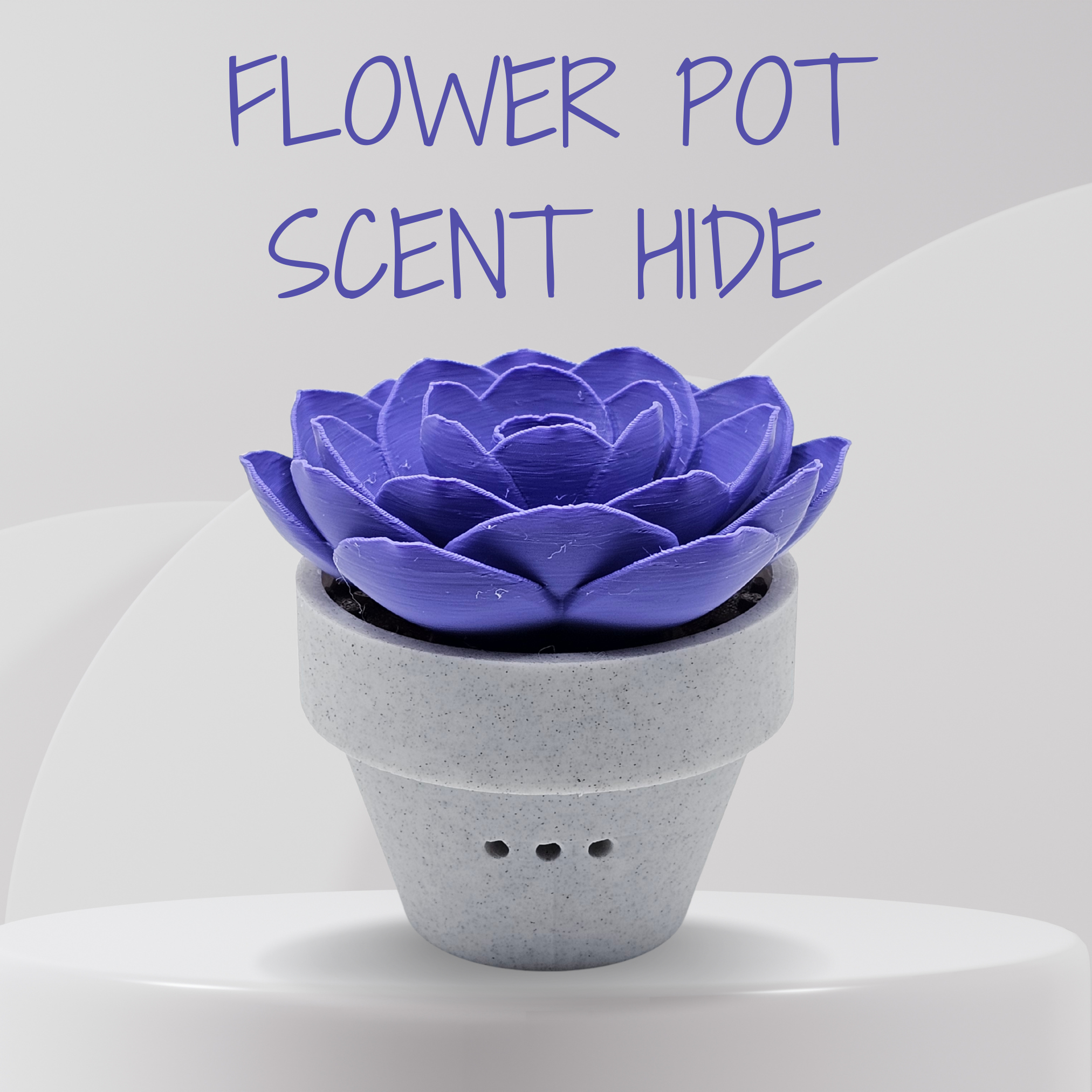 Flower Pot Scent Hide – Denver Designs Aus